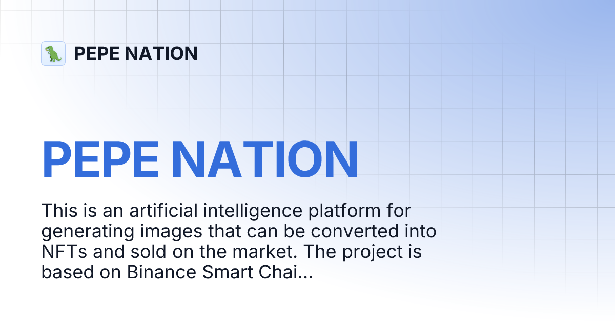 PEPE NATION | PEPE NATION